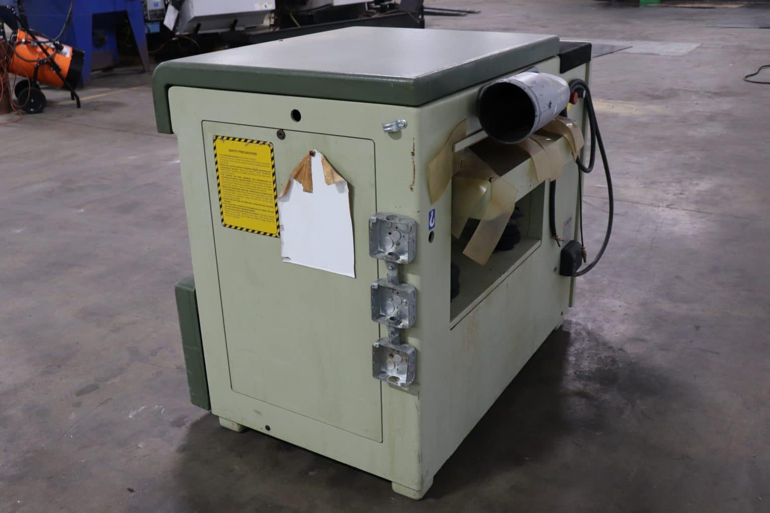 SCMI S630 24" Planer, Motorized Table Height Adjustment w/ DRO - The ...