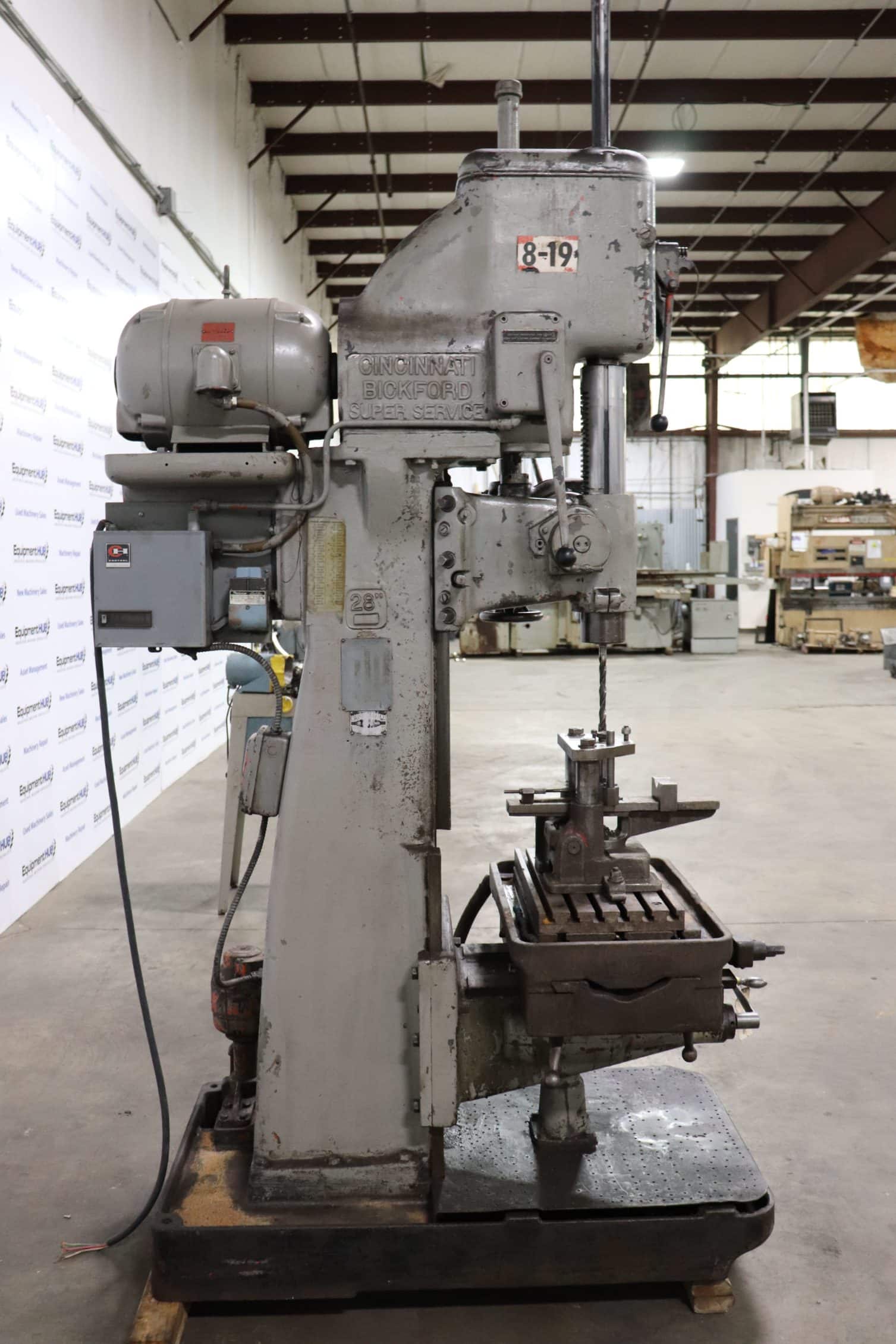 Cincinnati Bickford Super Service 28" Box Column Drill Press - The ...