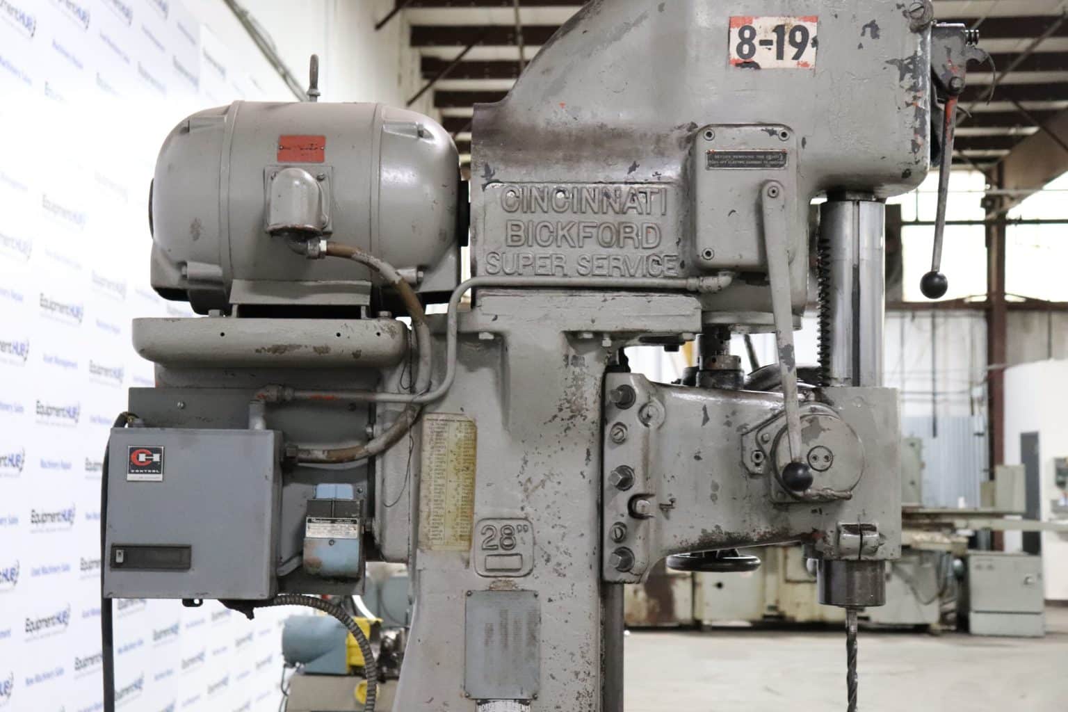 Cincinnati Bickford Super Service 28" Box Column Drill Press - The ...