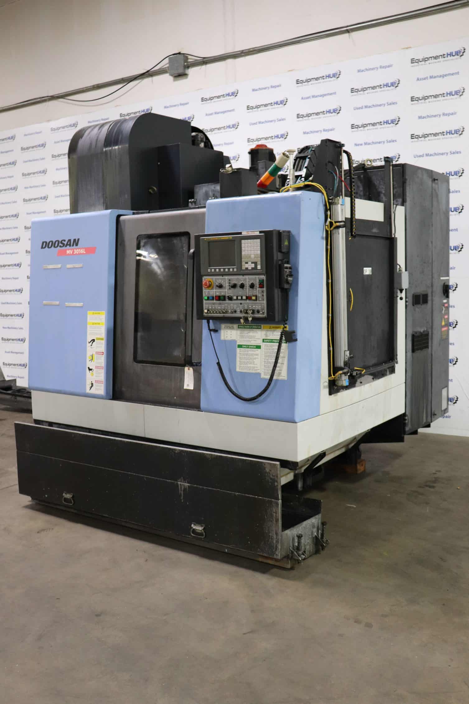 Doosan MV-3016L CNC VMC Vertical Machining Center - The Equipment Hub