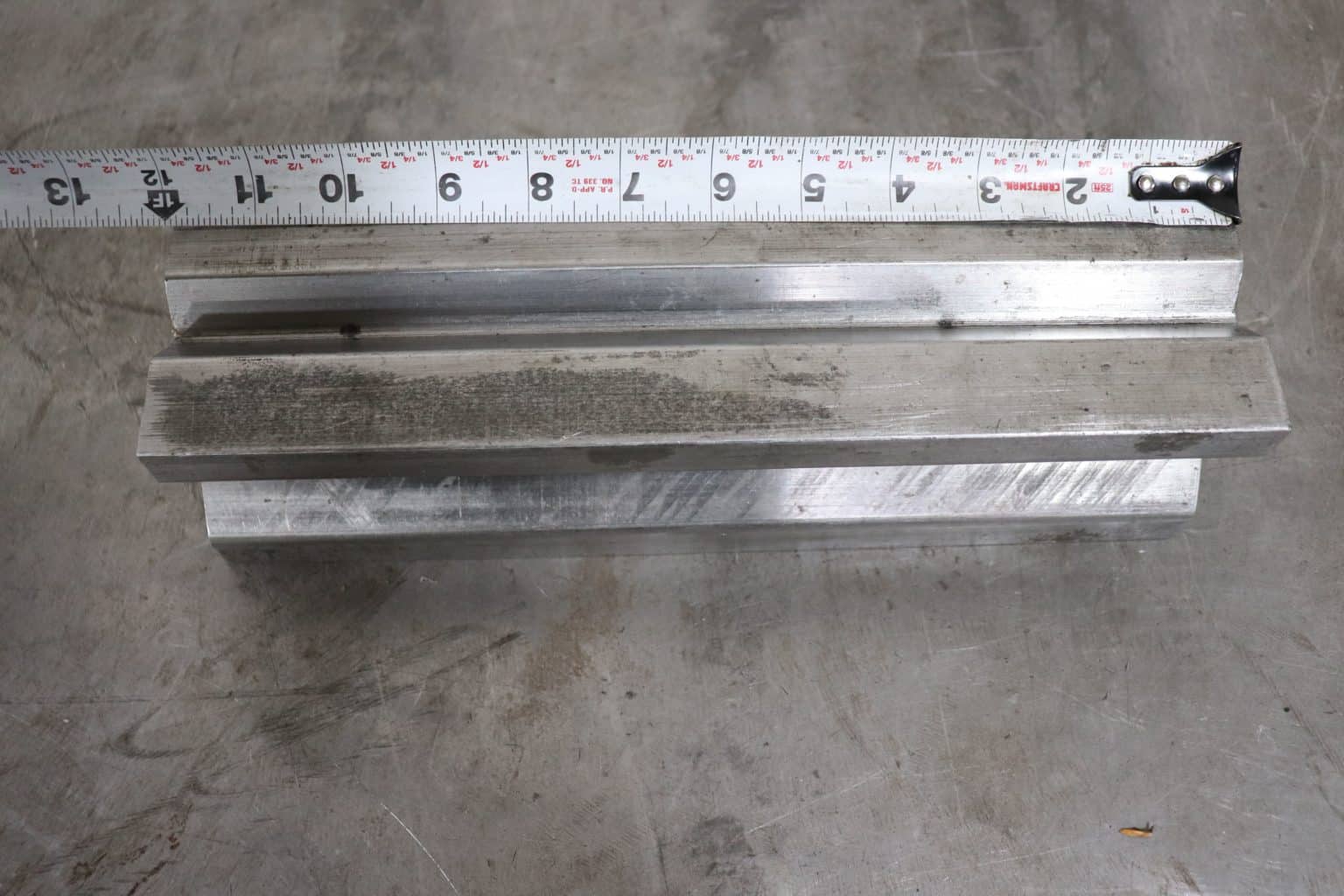 12" Long 4 Way Press Brake V-Die, 3-1/4" Wide Block - The Equipment Hub