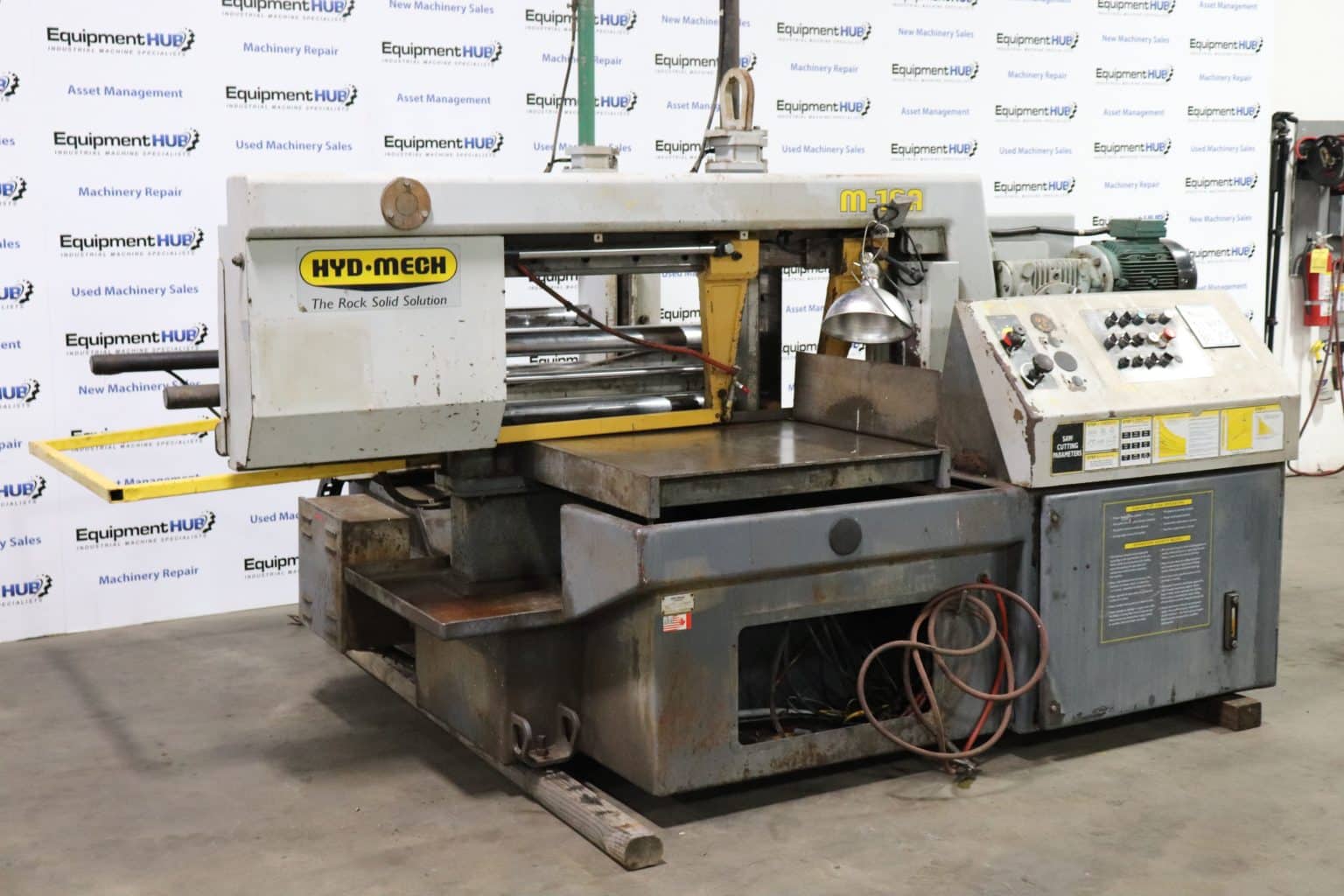 Hyd-Mech M-16A Automatic 16" x 25" Horizontal Mitering Band Saw - The ...