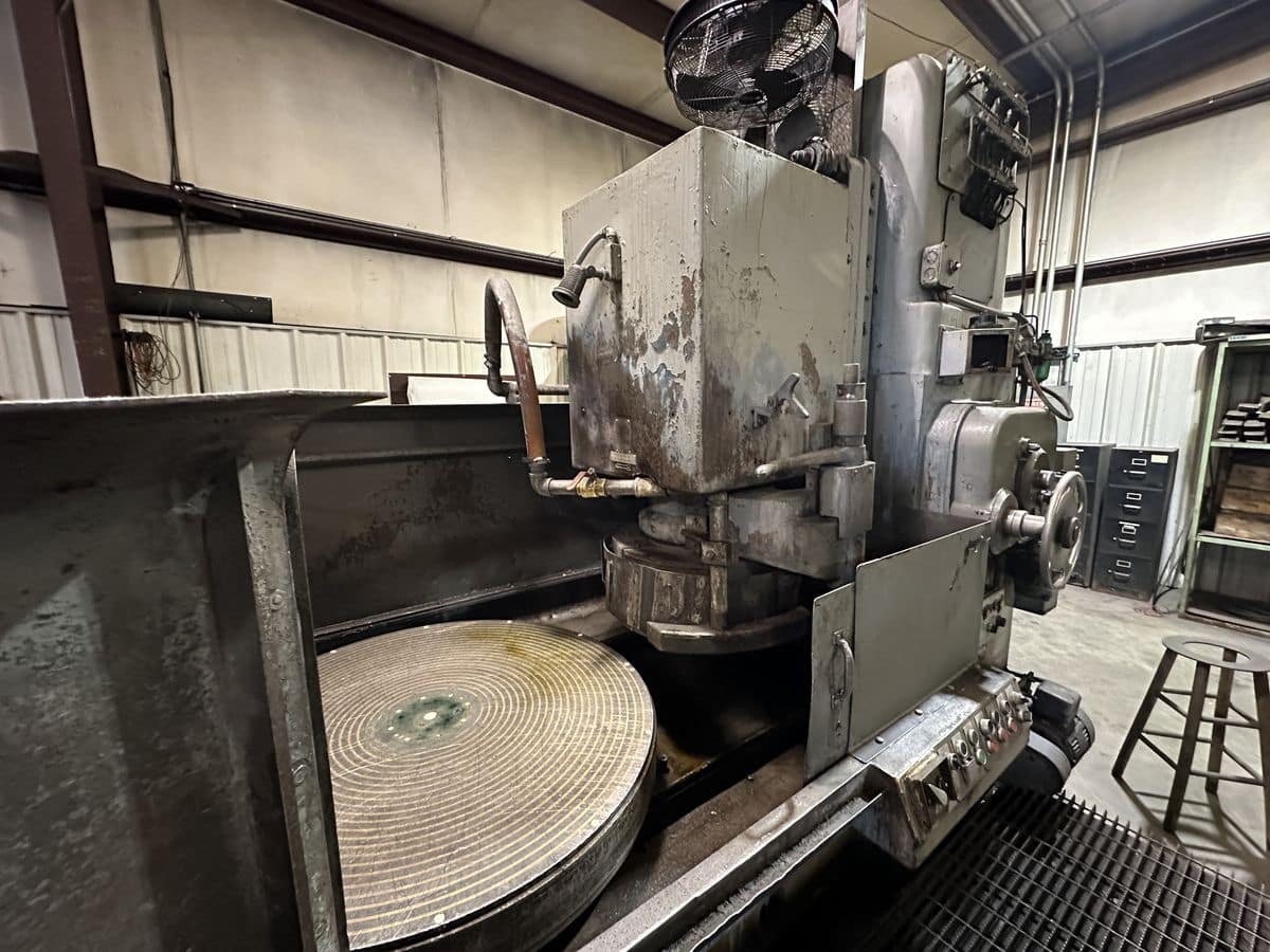 Mattison Model 24 42" Rotary Surface Grinder - The Equipment Hub