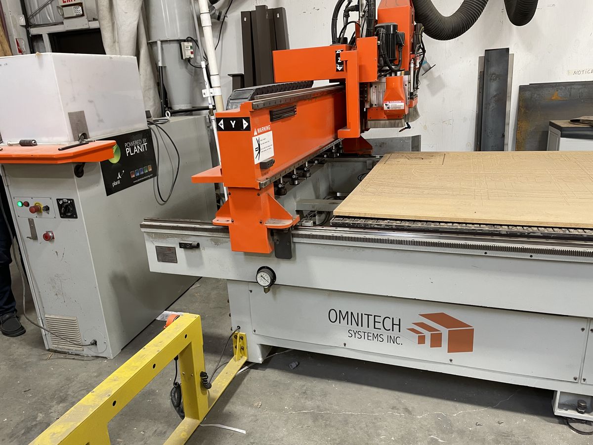 Omnitech Selexx/BDT 5' x 10' CNC Router - The Equipment Hub