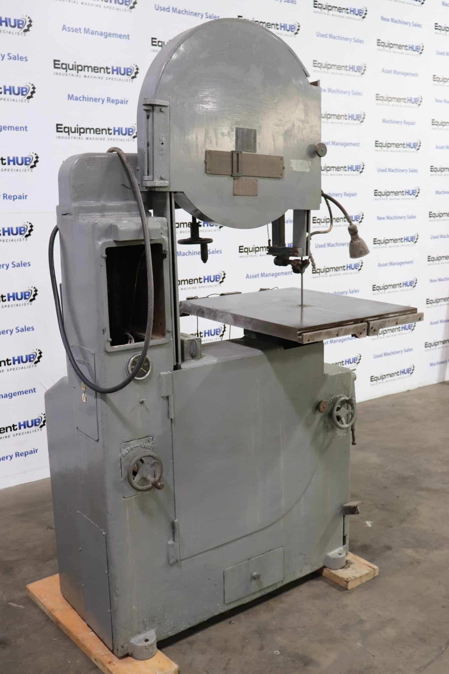 Tannewitz Di-Saw 2 Speed 24" Vertical Band Saw - The Equipment Hub