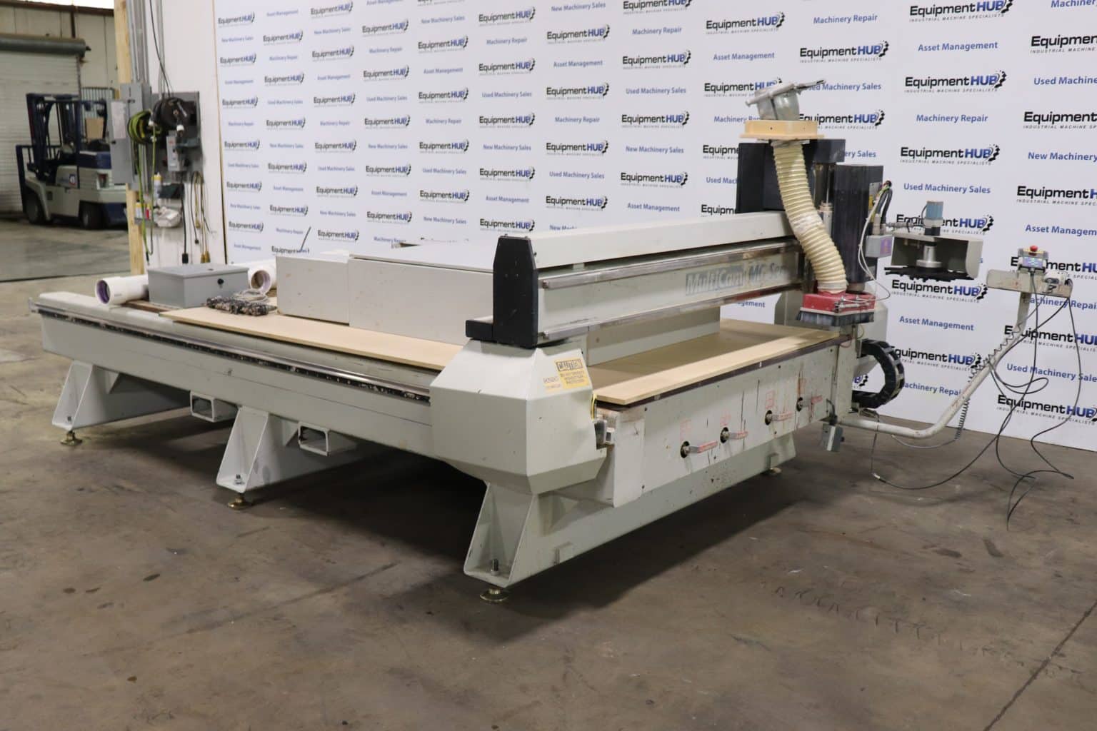 Multicam MG204 5' x 10' CNC Router w/ Carousel Tool Changer - The ...