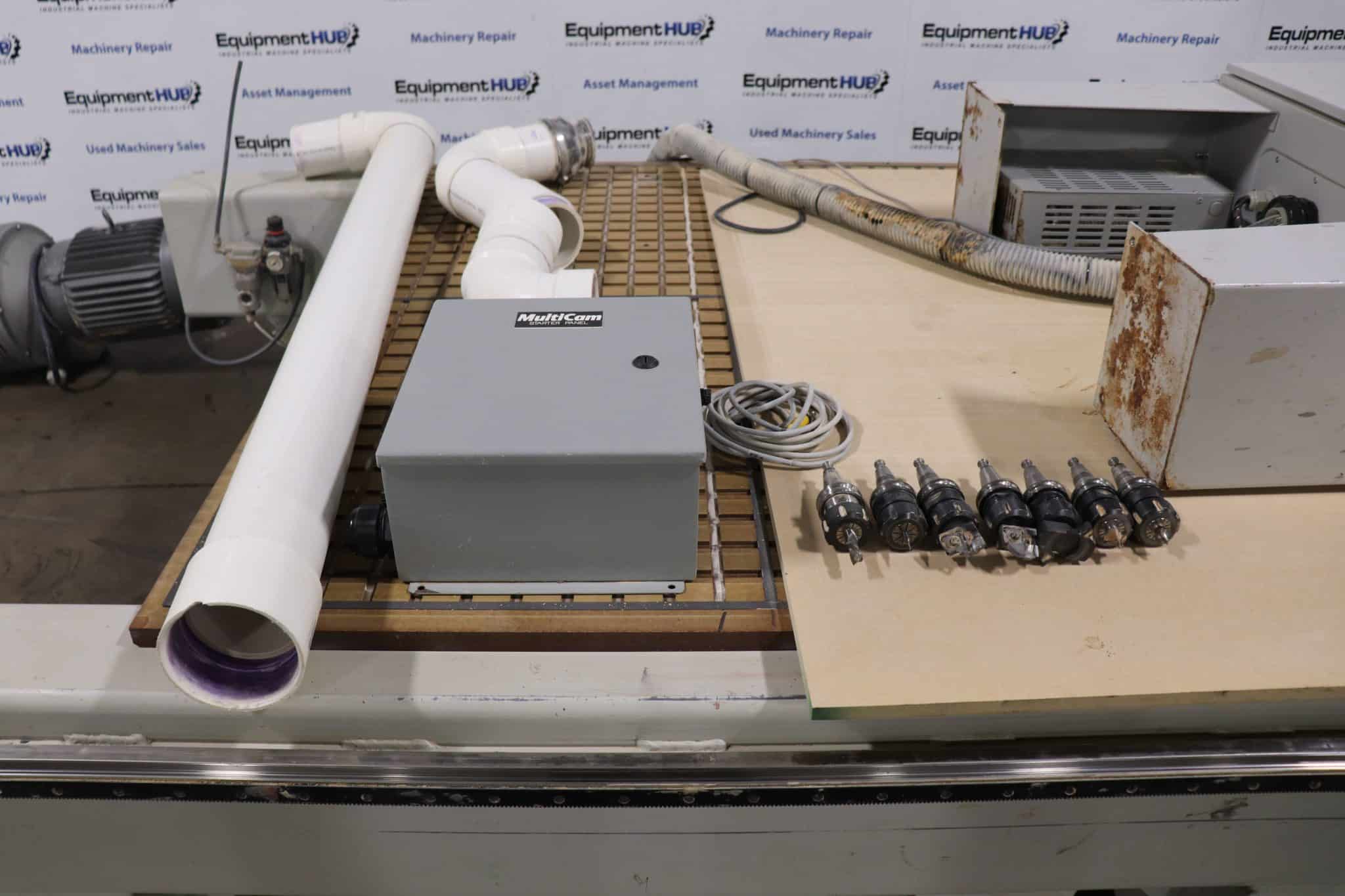 Multicam MG204 5' x 10' CNC Router w/ Carousel Tool Changer - The ...