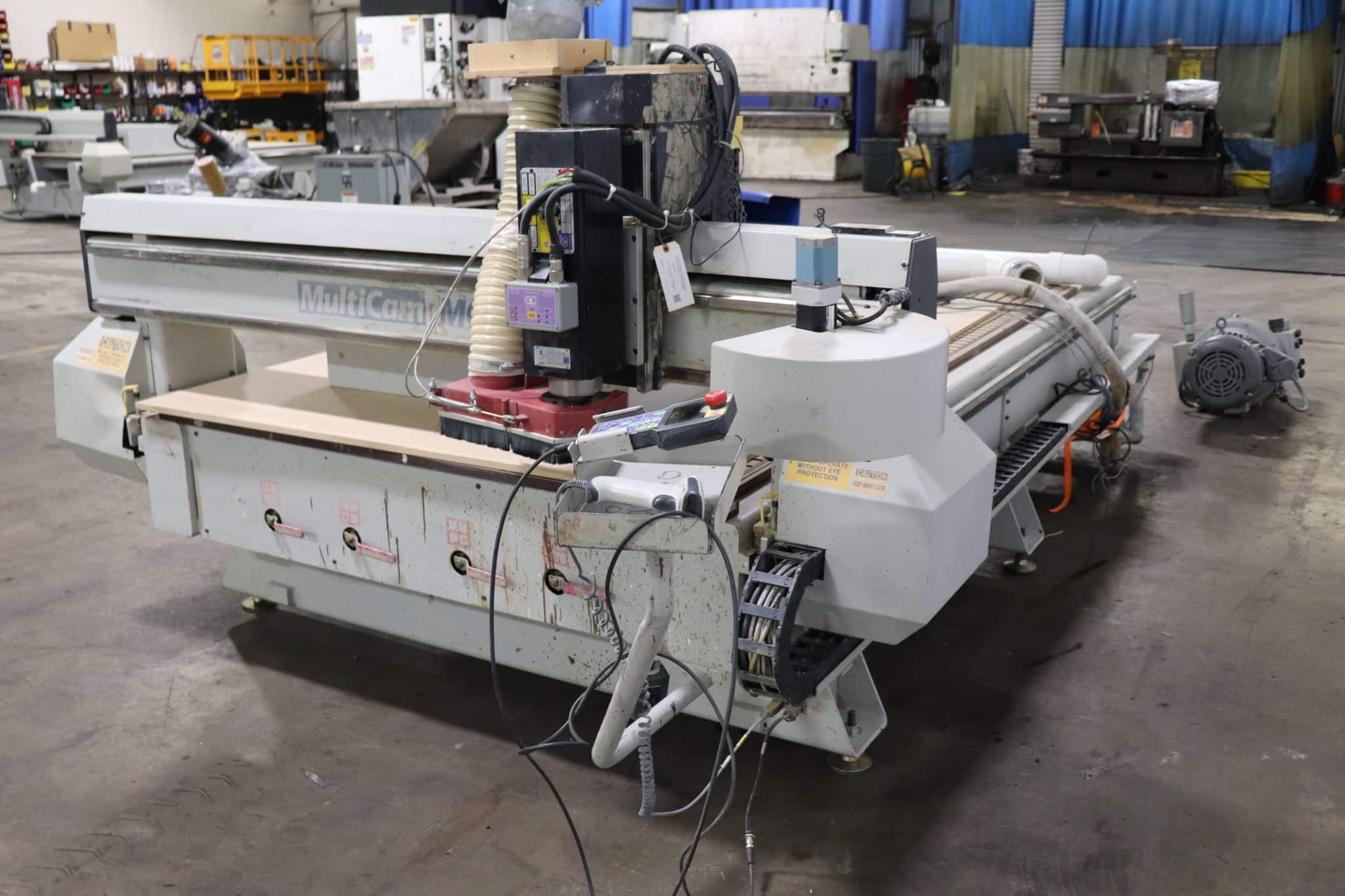 Multicam MG204 5' x 10' CNC Router w/ Carousel Tool Changer - The ...