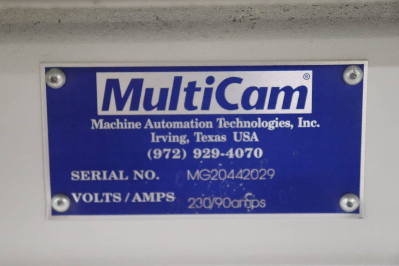 Multicam MG204 5' x 10' CNC Router w/ Carousel Tool Changer - The ...