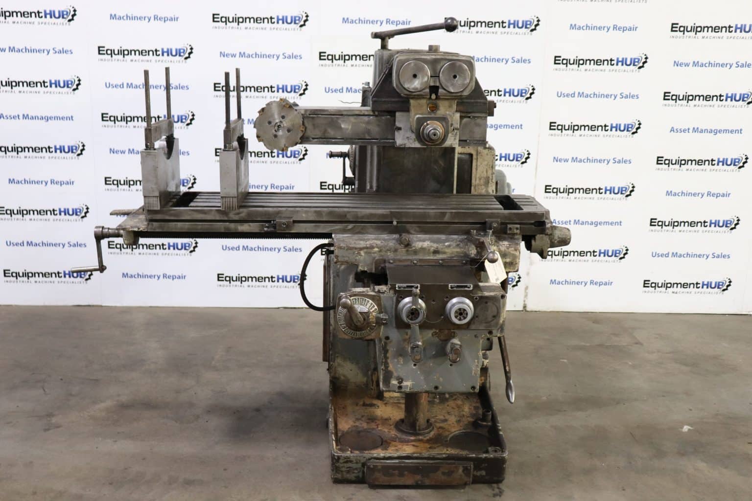 Kearney & Trecker Milwaukee 205 SA 50" x 12" Horizontal Milling Machine ...