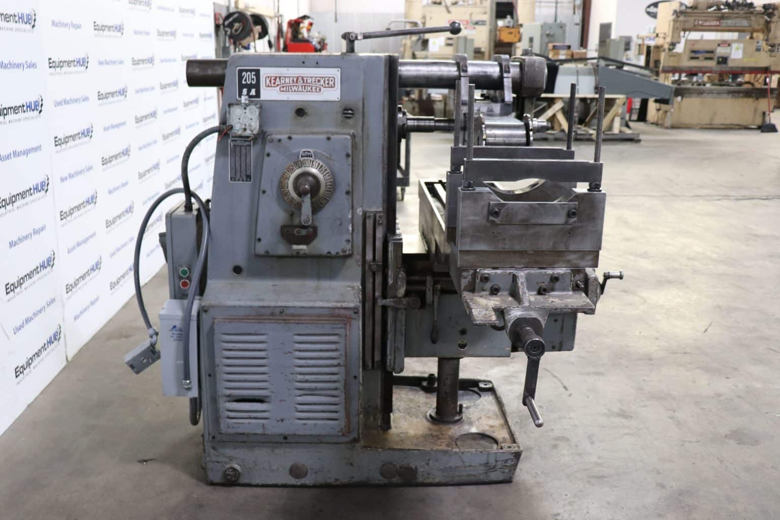 Kearney & Trecker Milwaukee 205 SA 50" x 12" Horizontal Milling Machine ...