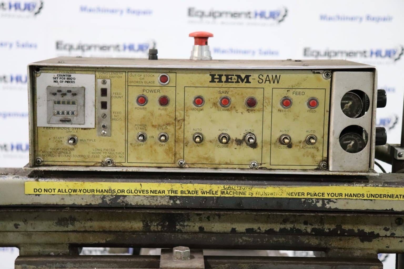 HEM H101A-1 12.75" x 12.75" Automatic Horizontal Band Saw - The ...