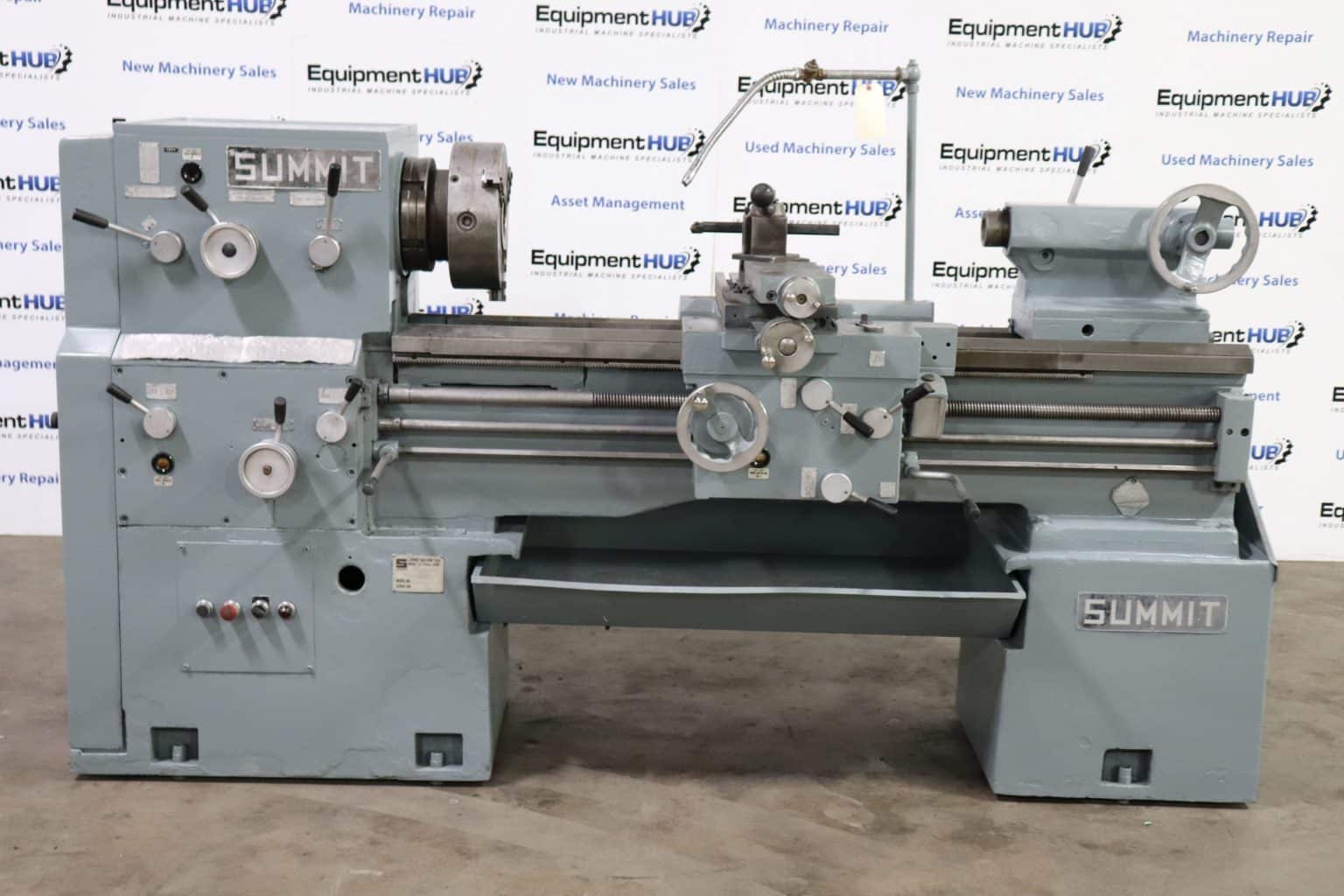Summit 17-3X40 19" x 40" Gap Bed Engine Lathe - The Equipment Hub