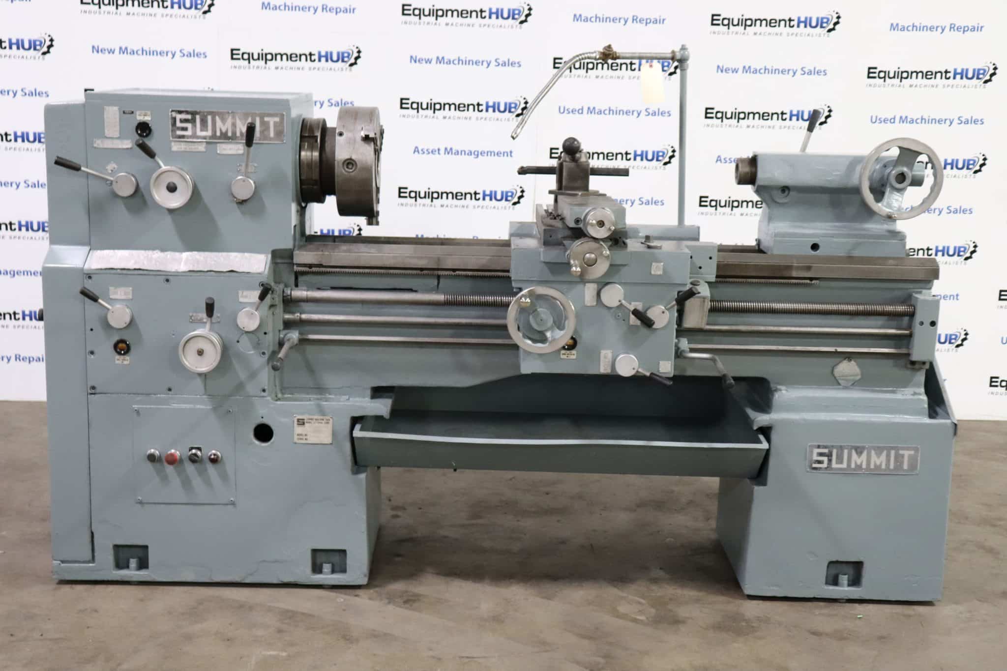 Summit 17-3X40 19" x 40" Gap Bed Engine Lathe - The Equipment Hub
