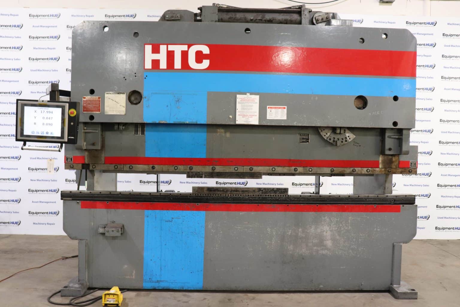 HTC 200-12H 200 Ton x 12' Press Brake - The Equipment Hub