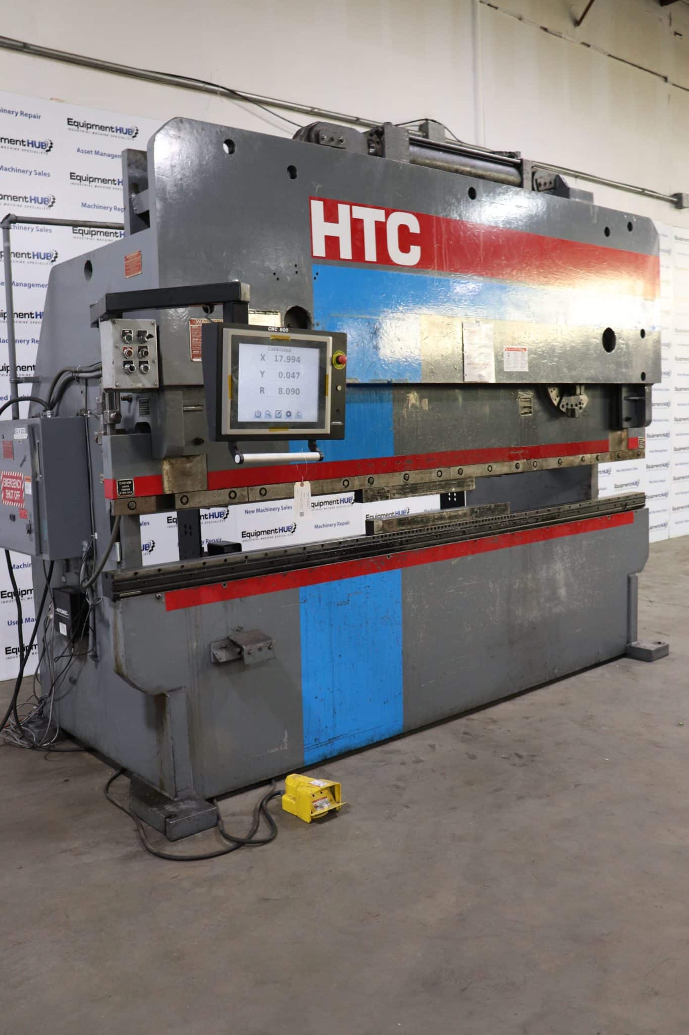 HTC 200-12H 200 Ton x 12' Press Brake - The Equipment Hub