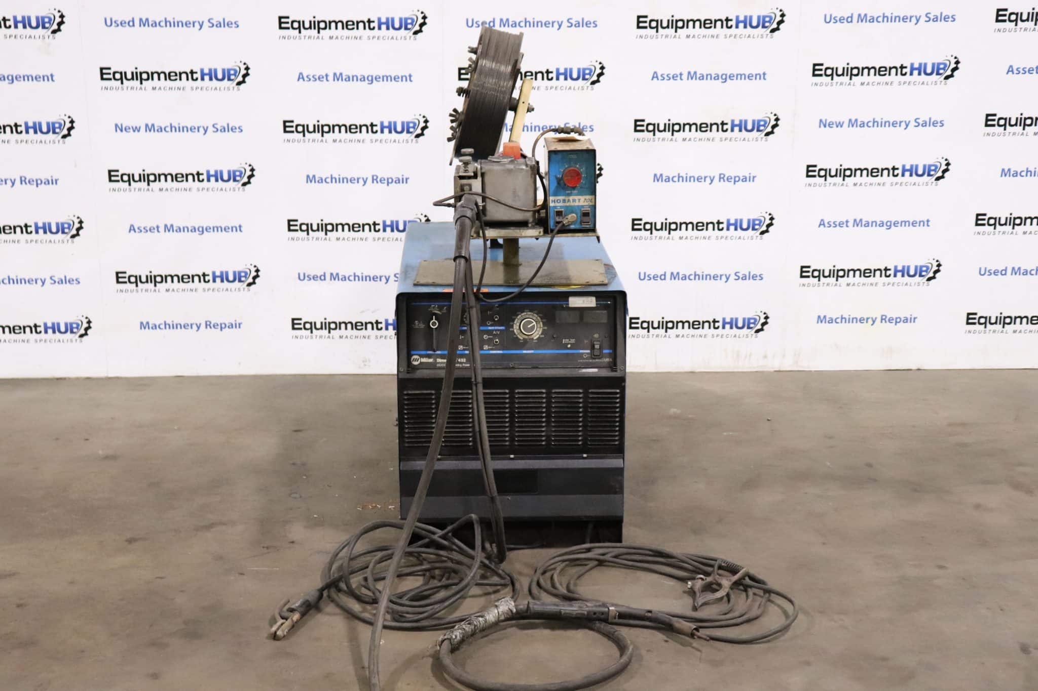 Miller Dimension 452 450 Amp Mig Welder w/ Hobart 70L Wire Feeder - The ...