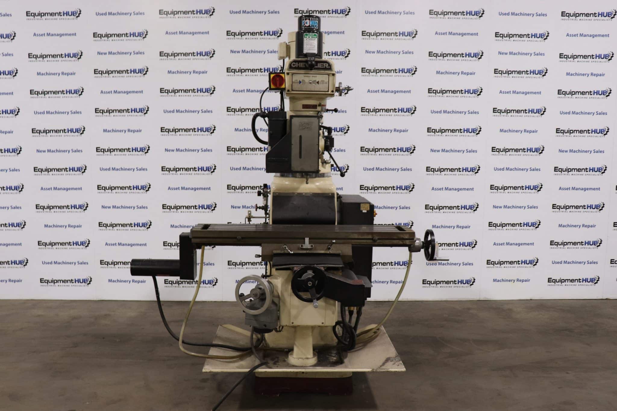 Chevalier FM-32KP 10" x 50" Variable Speed Vertical Milling Machine ...
