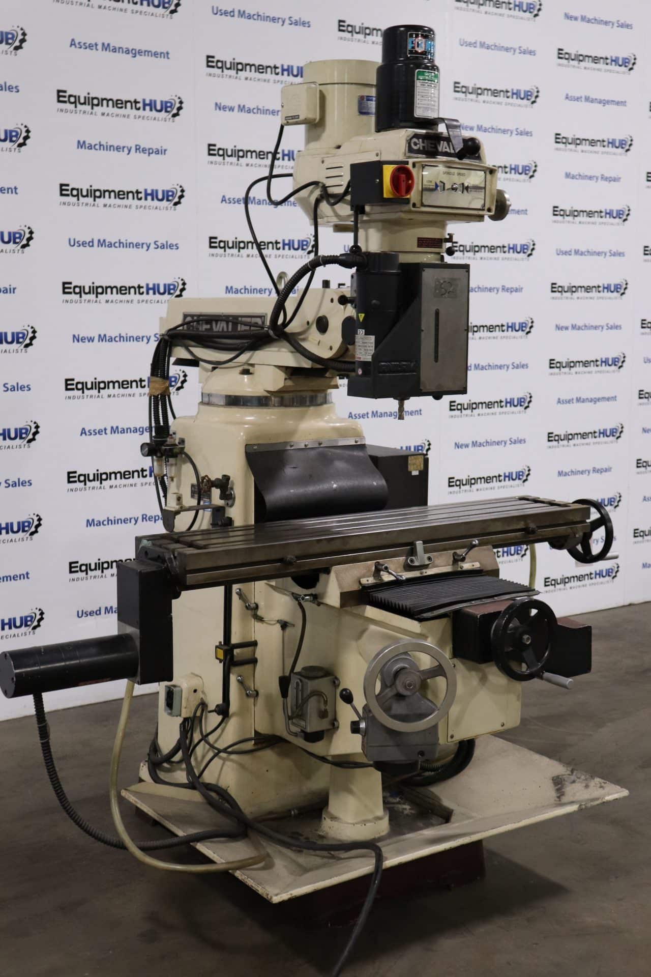 Chevalier FM-32KP 10" x 50" Variable Speed Vertical Milling Machine ...