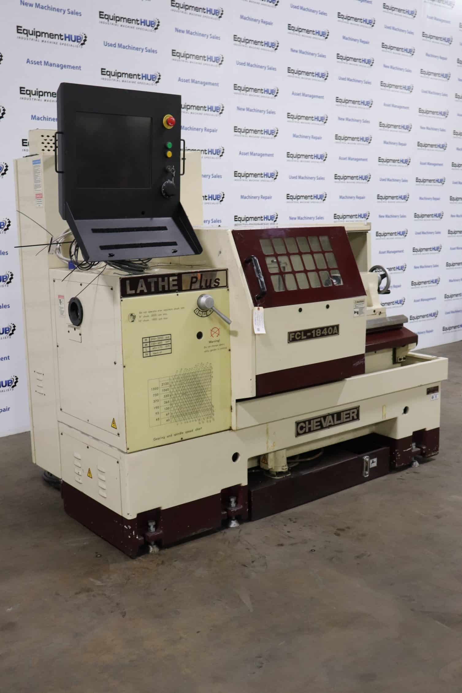 Chevalier FCL-1840A 18" x 40" CNC Lathe (Project Machine) - The ...