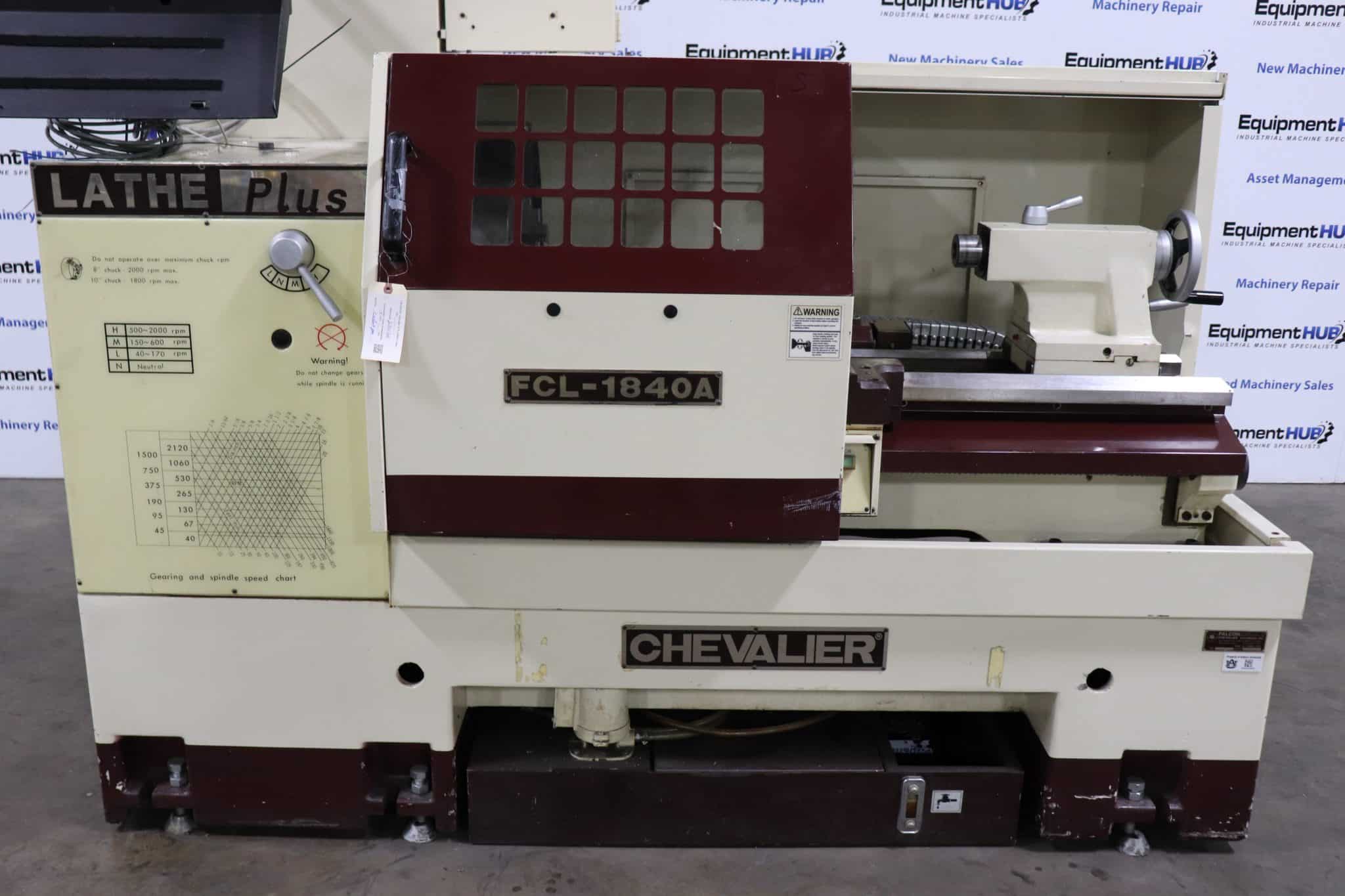 Chevalier FCL-1840A 18" x 40" CNC Lathe (Project Machine) - The ...