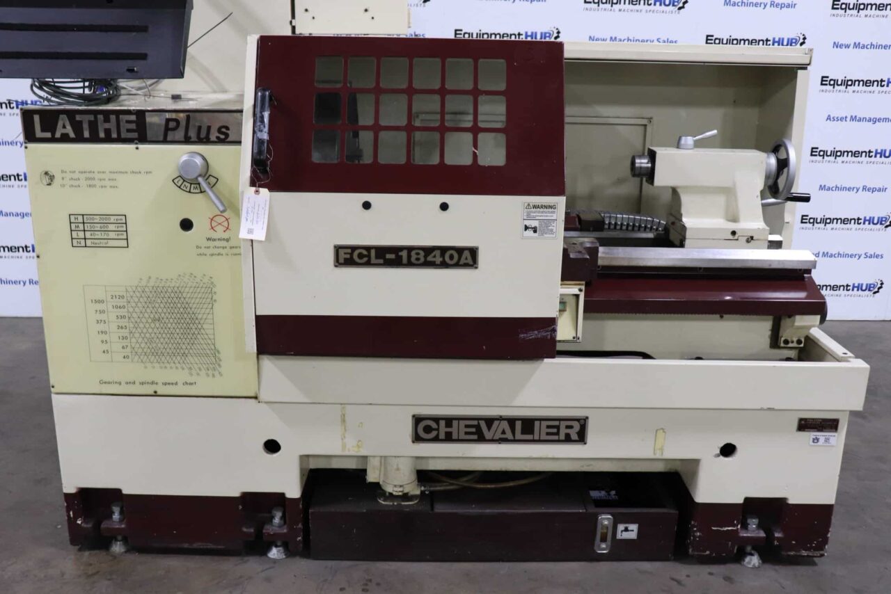 Chevalier FCL-1840A 18" x 40" CNC Lathe (Project Machine) - The ...