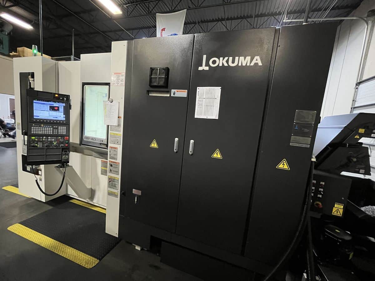Okuma MB-4000H CNC 4 Axis Horizontal Machining Center (2021) - The ...