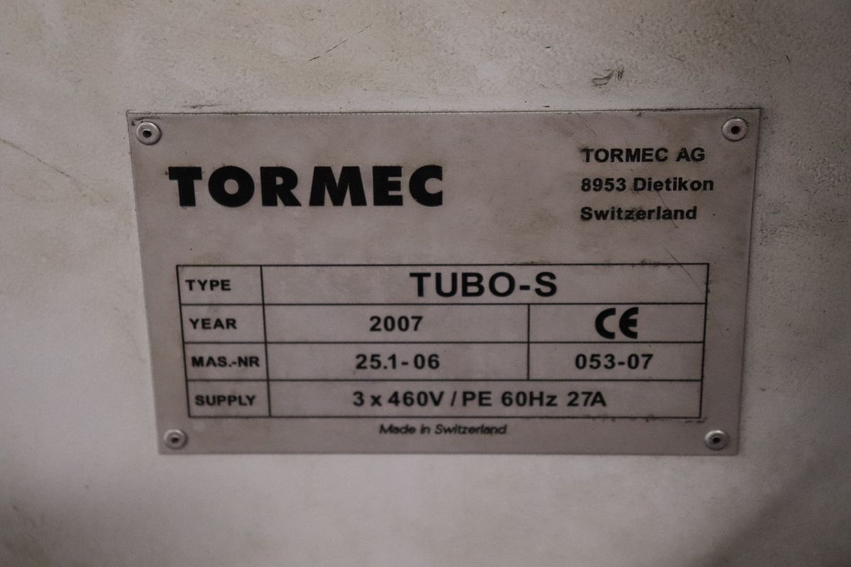 Tormec Tubo-S HVAC Spiral-Seam Tube Former Duct Machine - The Equipment Hub