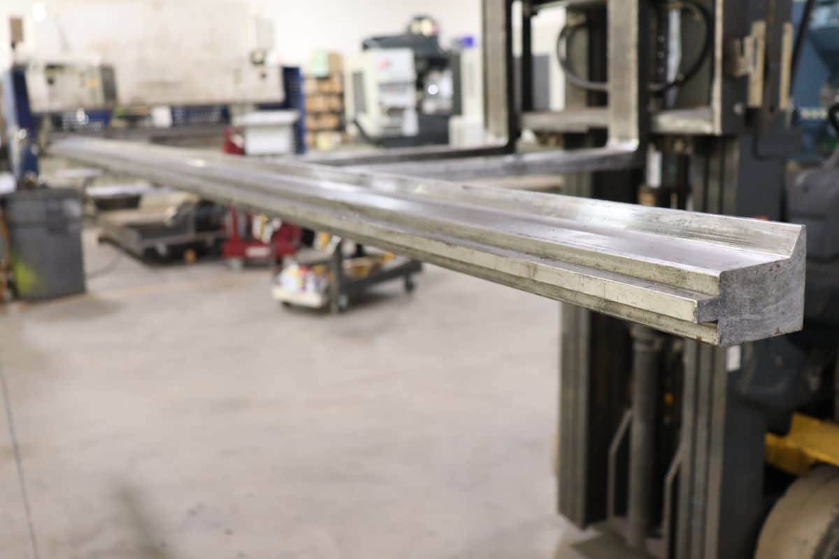 120-7/8" Flattening Top Press Brake Die, 10' Long - The Equipment Hub