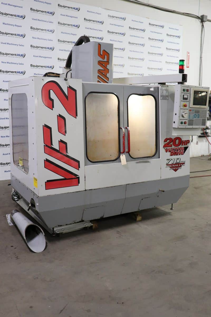 Haas VF-2 Vertical Machining Center, VMC, 4th Axis Ready - The ...