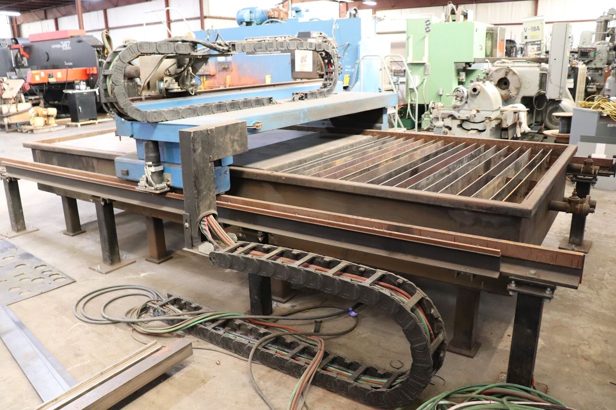 PlasmaSouth Burny Phantom ST 6' x 13' Water Table CNC Plasma Cutting ...