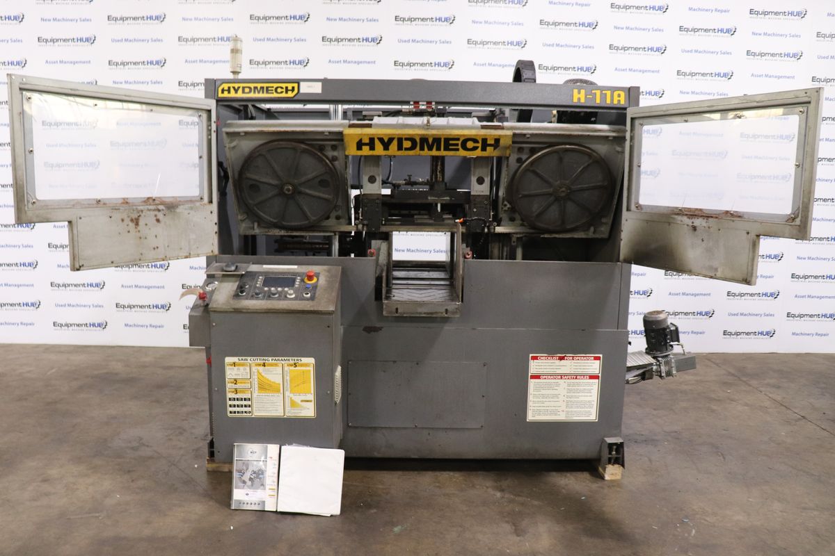 Hyd-Mech H-11A 11" x 13" Automatic Dual Column Horizontal Bandsaw - The ...