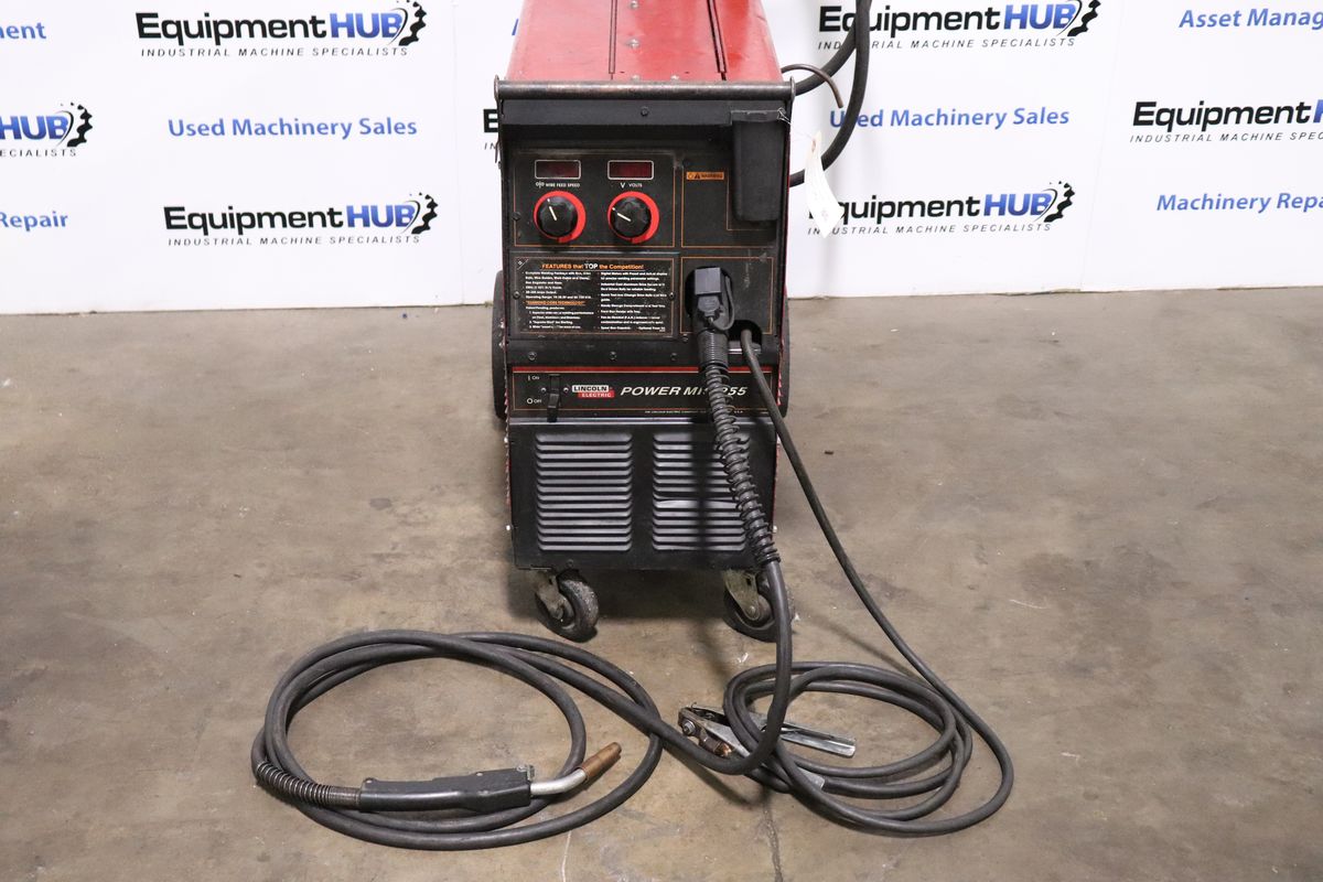 Lincoln Electric Power Mig 255 DC Mig Welder, 250A, 1PH - The Equipment Hub