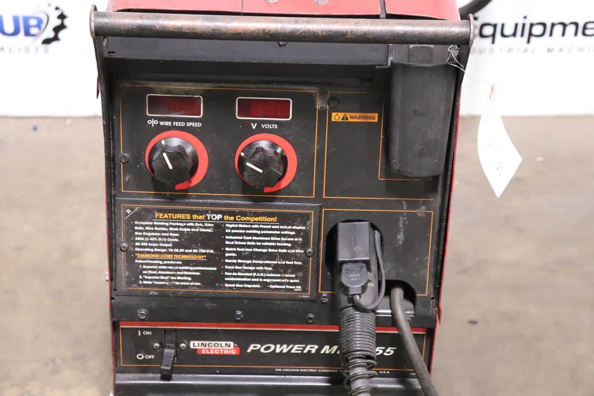Lincoln Electric Power Mig 255 DC Mig Welder, 250A, 1PH - The Equipment Hub