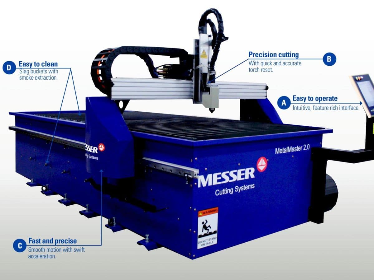 Messer MetalMaster 2.0 CNC Plasma Cutter (2020) - The Equipment Hub
