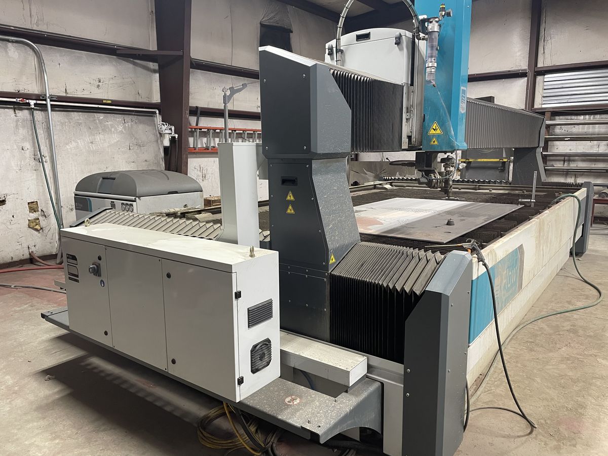 Flow Mach 500 CNC Waterjet w/ 94k Water Pump (2018) - The Equipment Hub