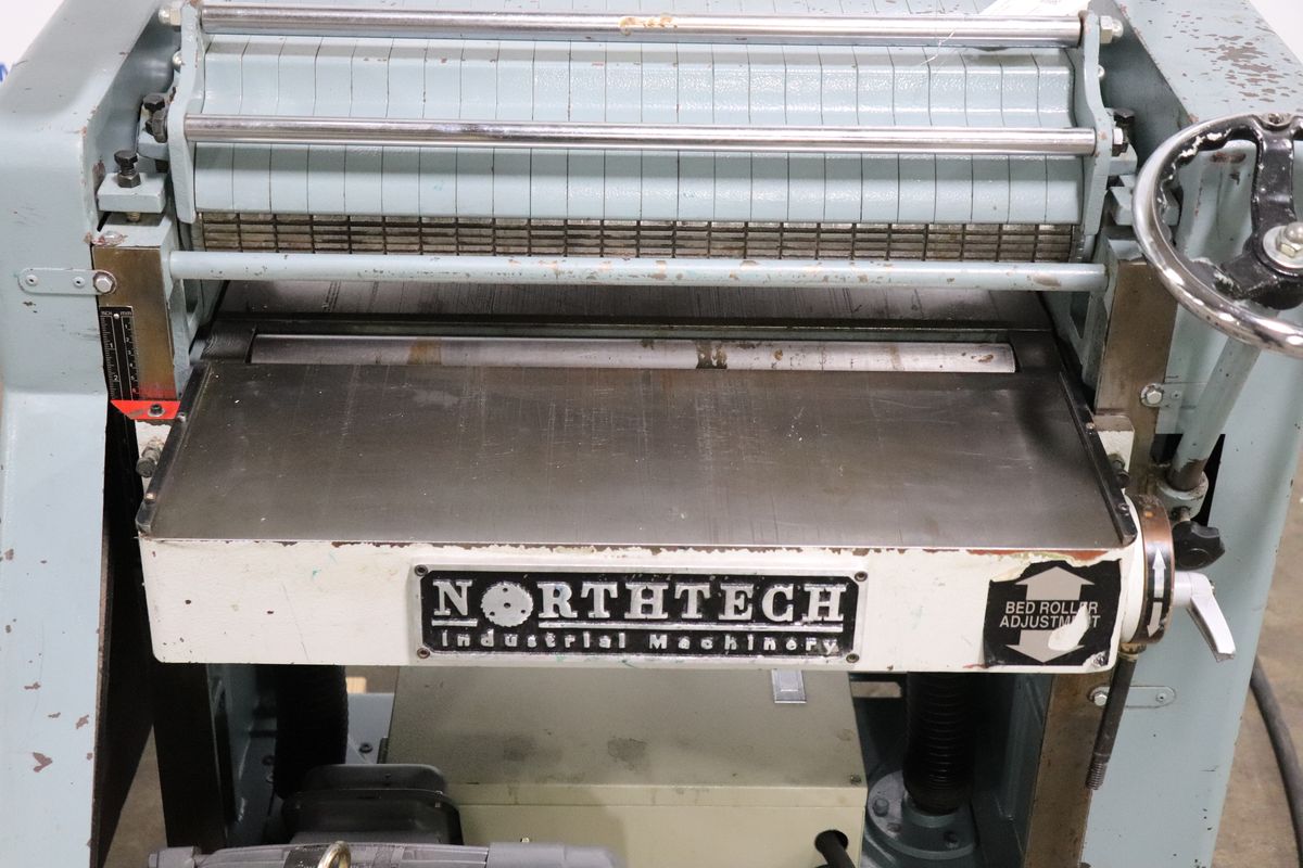 Northtech NT-24-10HCVS 24" Helical Head Wood Planer - The Equipment Hub