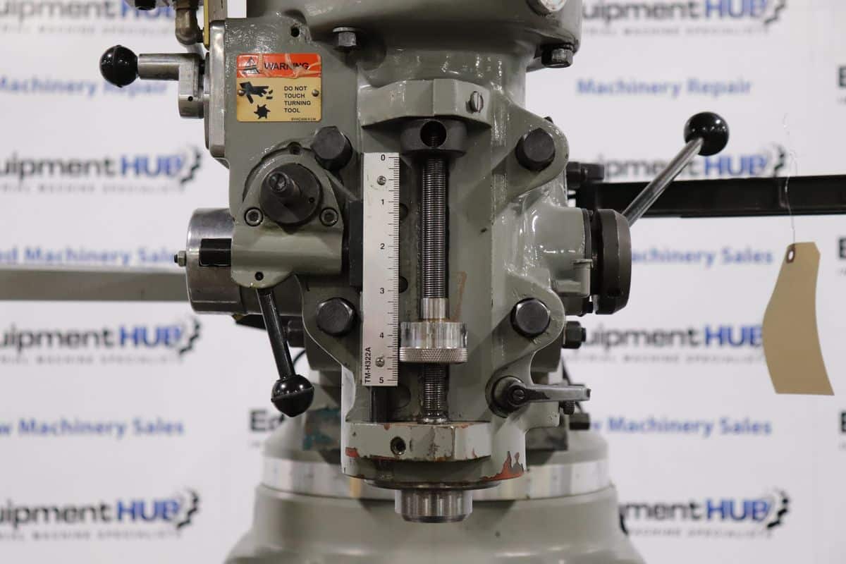 Sharp TMV 10" x 50" Vertical Milling Machine w/ Newall DRO - The ...