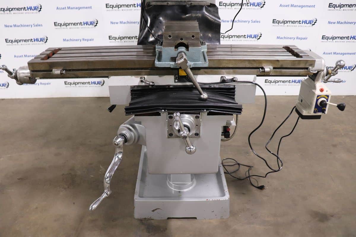 Sharp TMV 10" x 50" Vertical Milling Machine w/ Newall DRO - The ...