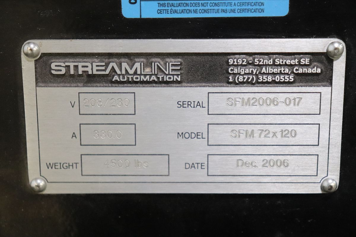 Streamline Automation / Frog3D SFM72x120 6' x 10' 4-Axis CNC Foam ...