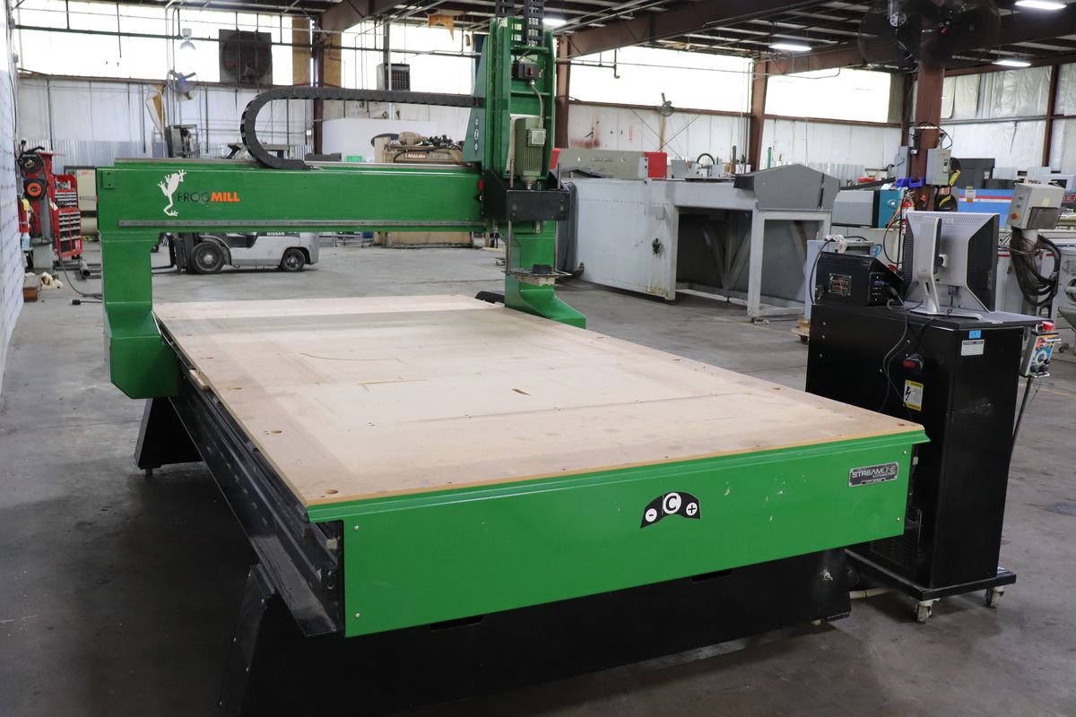 Streamline Automation / Frog3D SFM72x120 6' x 10' 4-Axis CNC Foam ...