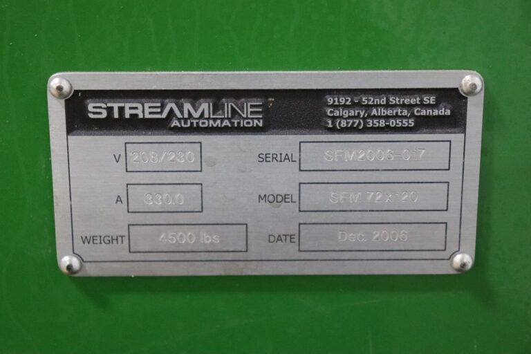 Streamline Automation / Frog3D SFM72x120 6' x 10' 4-Axis CNC Foam ...