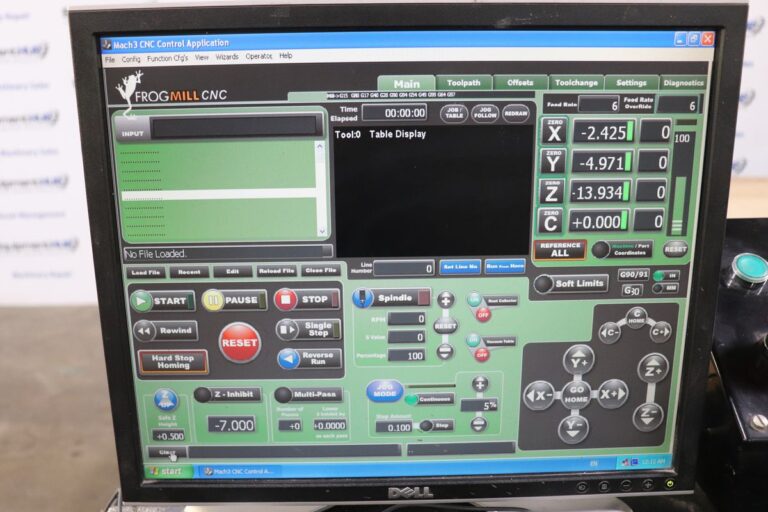 Streamline Automation / Frog3D SFM72x120 6' x 10' 4-Axis CNC Foam ...