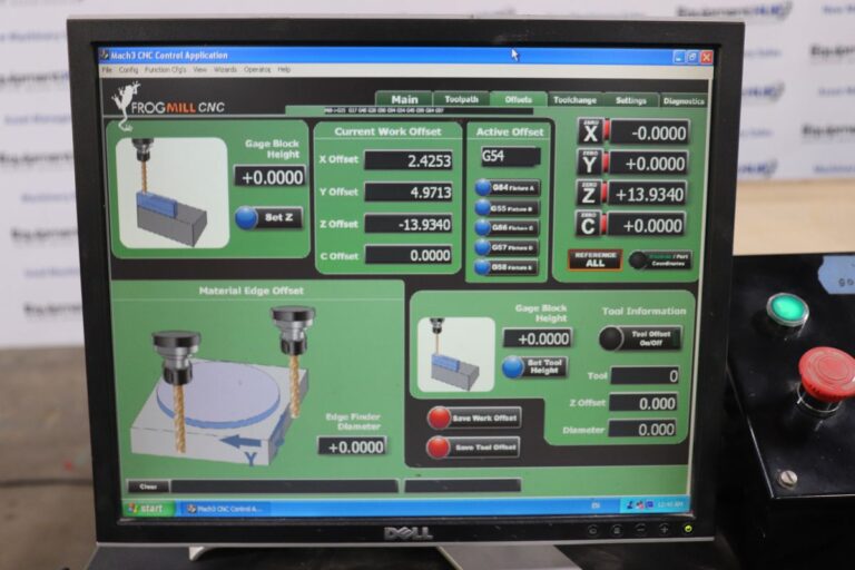 Streamline Automation / Frog3D SFM72x120 6' x 10' 4-Axis CNC Foam ...