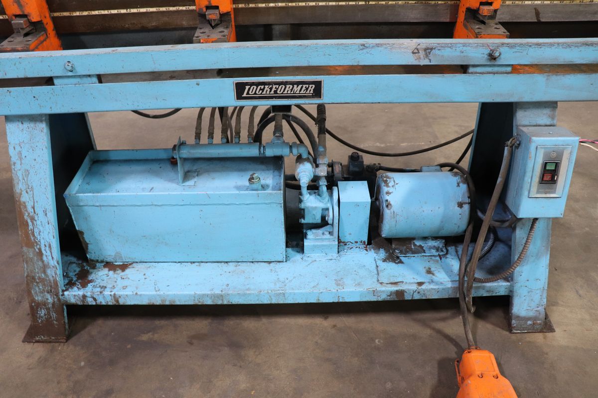 Lockformer Speednotch 5 Head 16 Gauge Hydraulic Duct Notcher - The ...