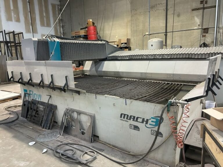 Flow Mach 3-4020B 6' x 13' CNC Waterjet Cutting Machine - The Equipment Hub