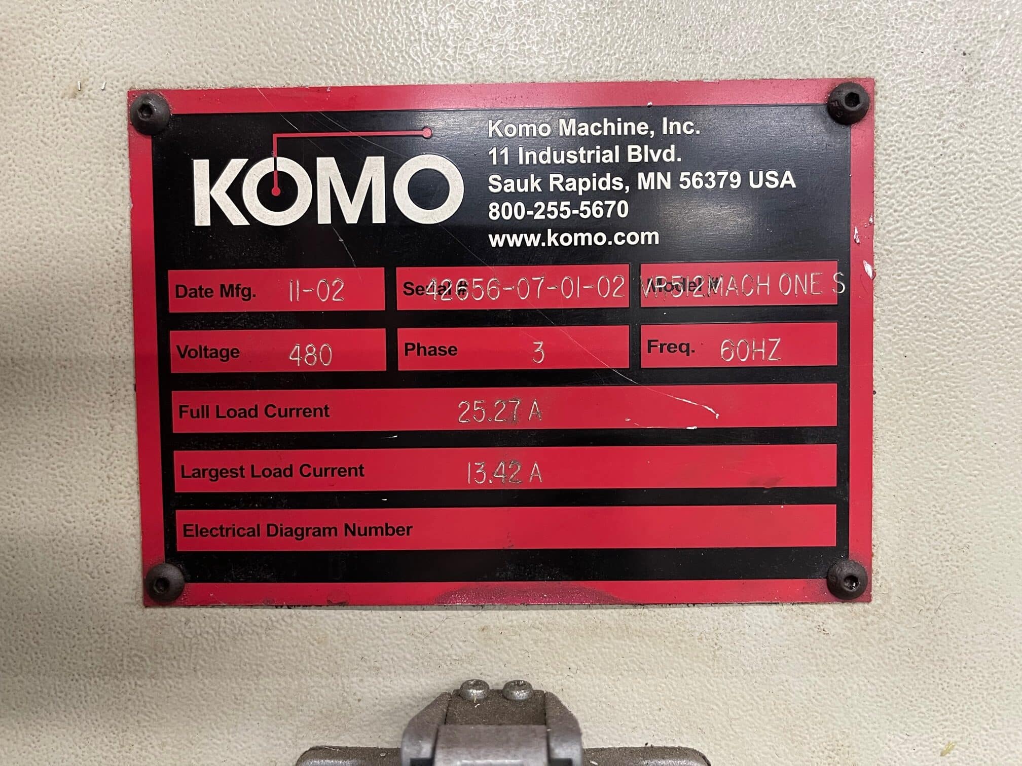 Komo VR-512Q 5 x 12 CNC Router ATC Vacuum Table - The Equipment Hub