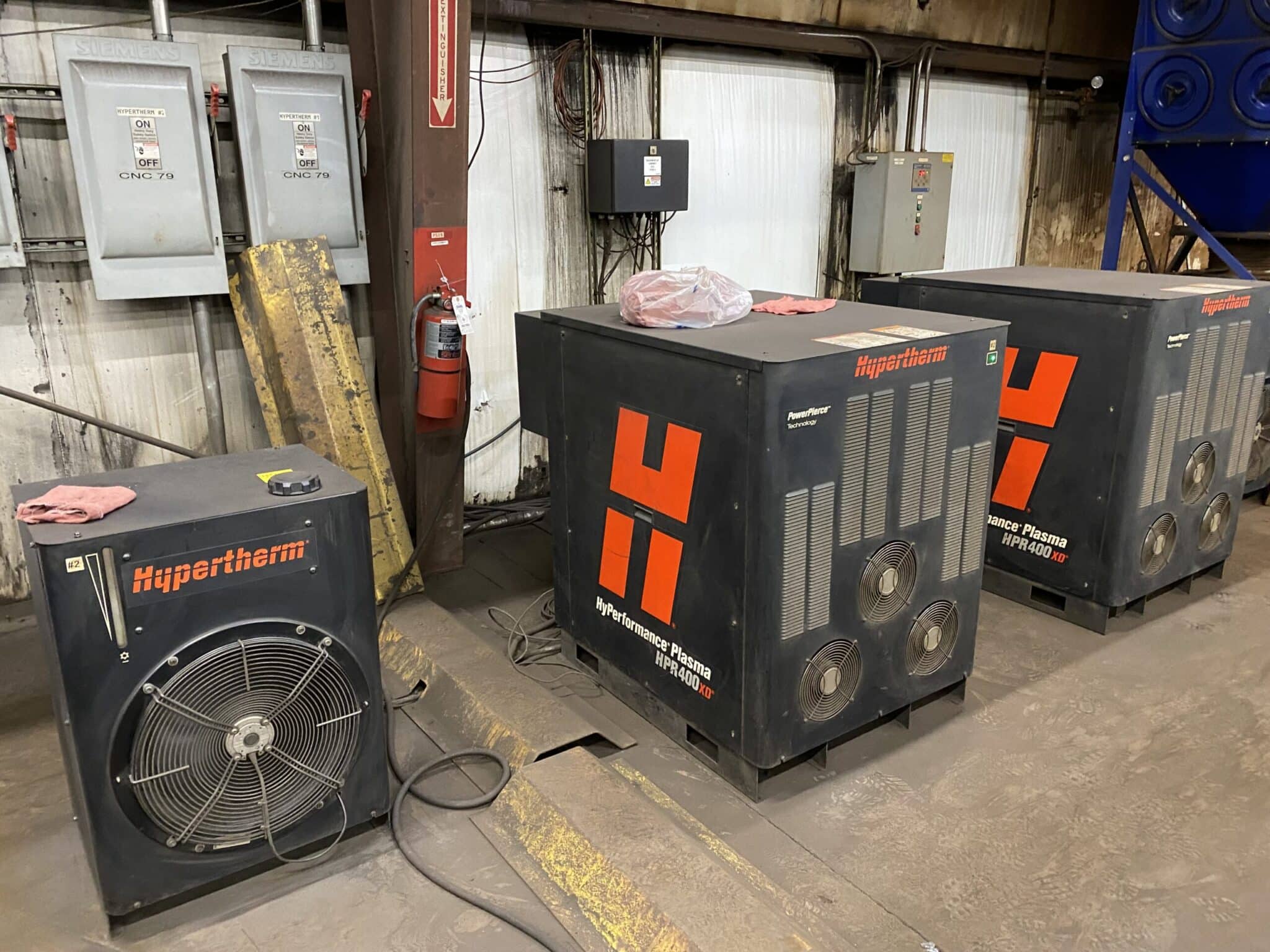 Messer Metal Master Plus 8' x 40' (2) HPR 400XD Plasma Cutter - The ...