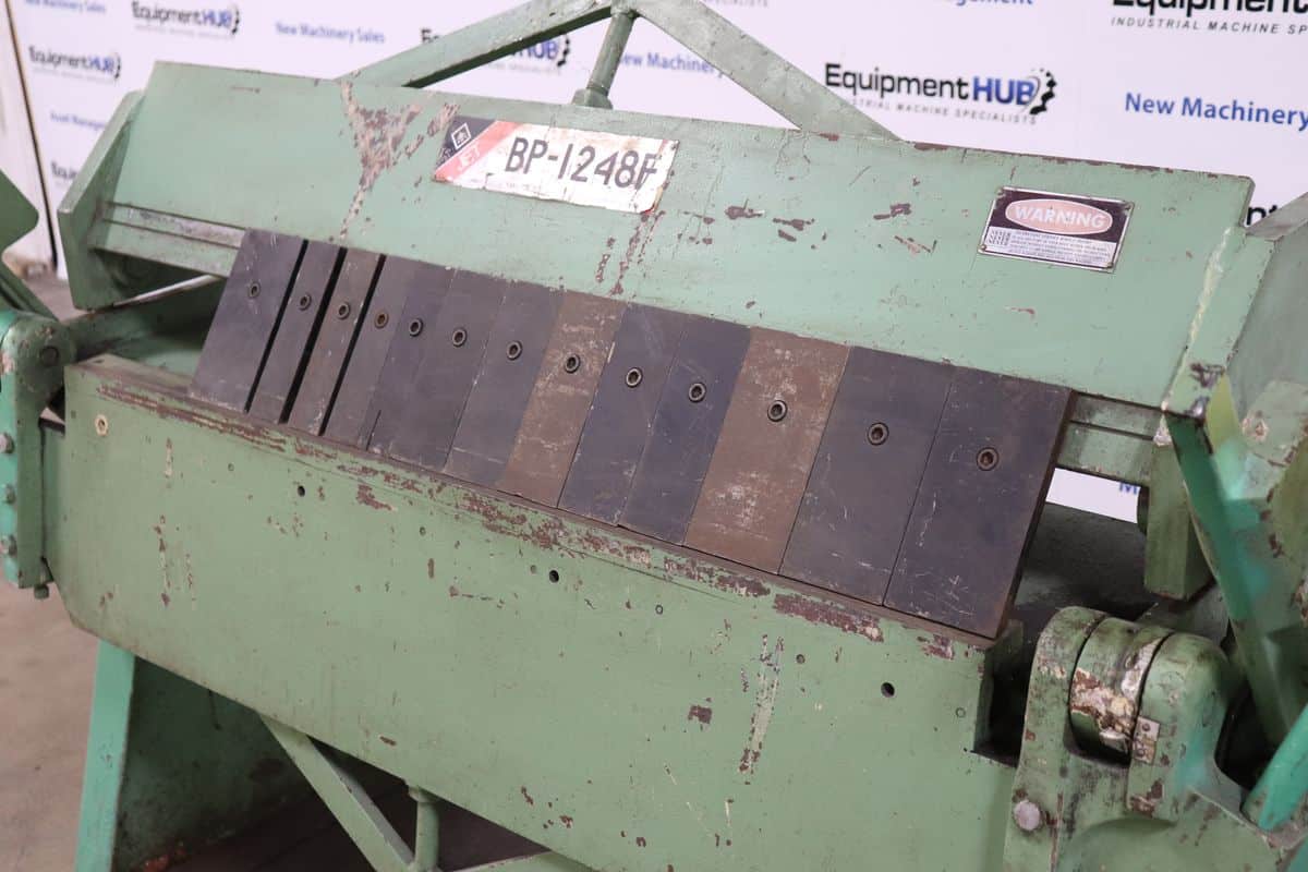 Jet BP-1248F 12 Gauge x 48" Finger Brake - The Equipment Hub