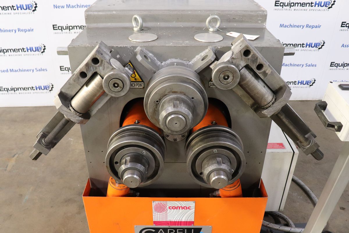 Comac 304 HV 2-1/2" x 5/16" Hydraulic Double Initial Pinch Angle Roll ...